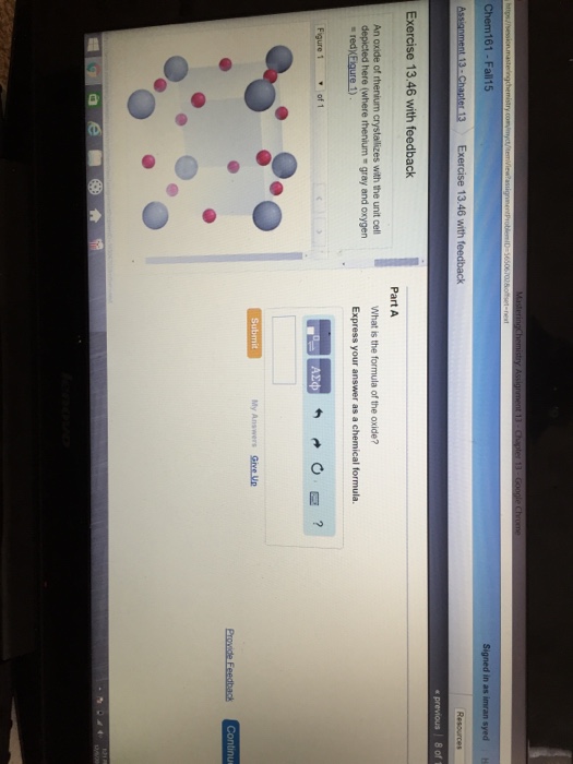 Solved An oxide of rhenium crystalizes with the unit cell | Chegg.com