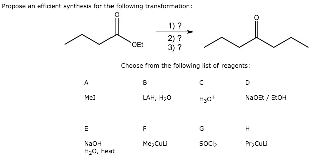 Solved 3)LDA I) NaOEt mpound x4) Me 5) ? 6)? Eto OEt 2)H,0, | Chegg.com