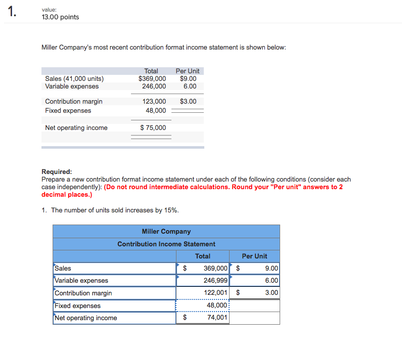 Solved Complete The Following Table, Indicating The Amount | atelier-yuwa.ciao.jp