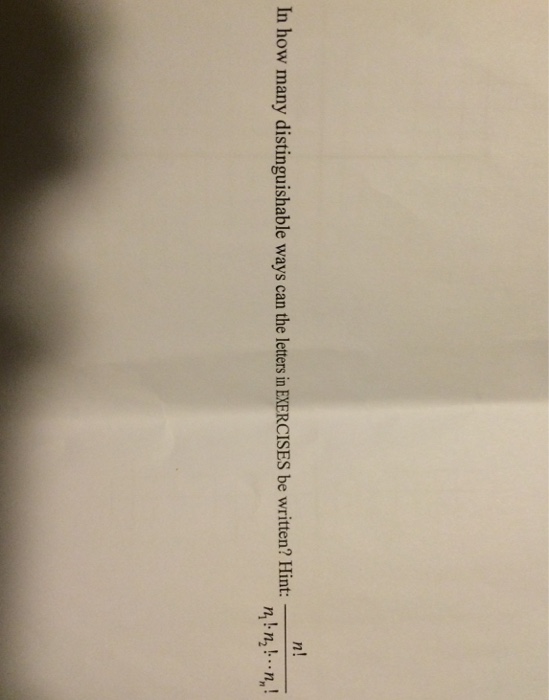 Solved In how many distinguishable ways can the letters in | Chegg.com