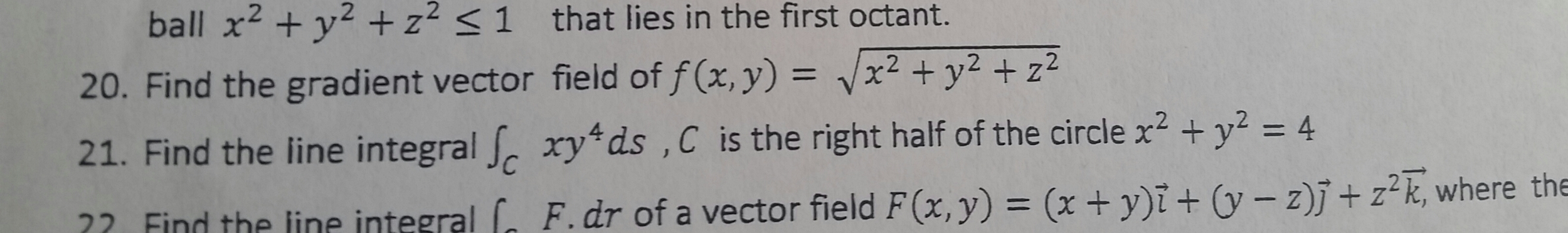 Solved Find the gradient vector field of f(x,y) = square | Chegg.com