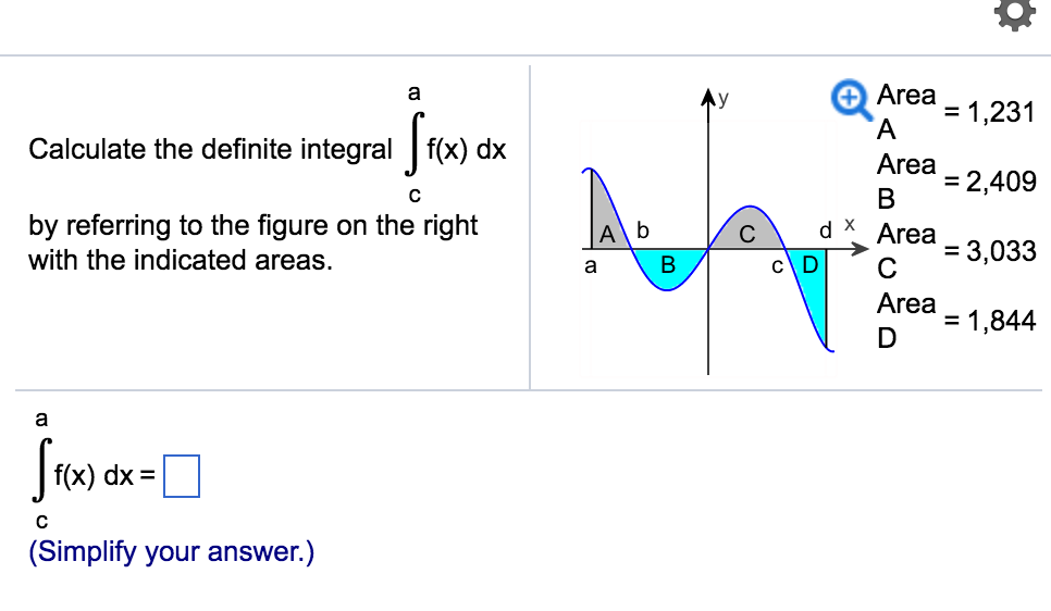 Solved Calculate the definite integral integral^a_c f(x) dx | Chegg.com