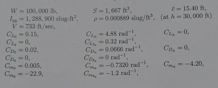 Solved W = 100,000 lb, c= 15.40 ft (at h S 1,667 ft2 , lw = | Chegg.com