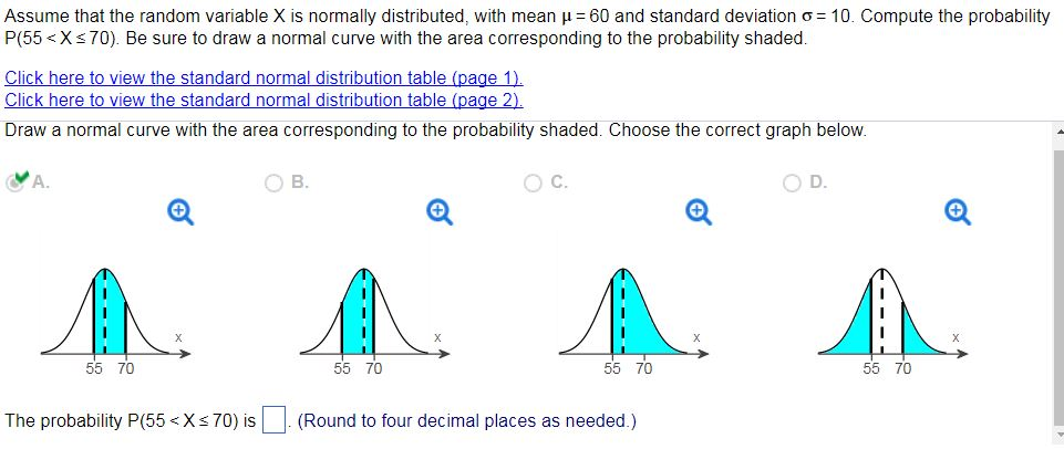 Solved Assume That The Random Variable X Is Normally 8096