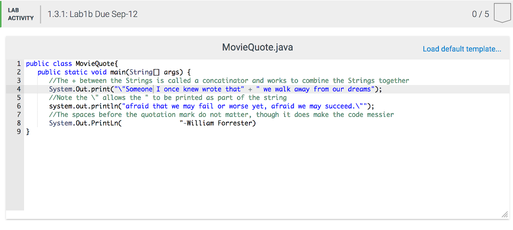 Solved Overview In the last lab, we learned the basic | Chegg.com