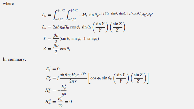 Solved Example 7-4 A parallel polarized uniform plane wave | Chegg.com