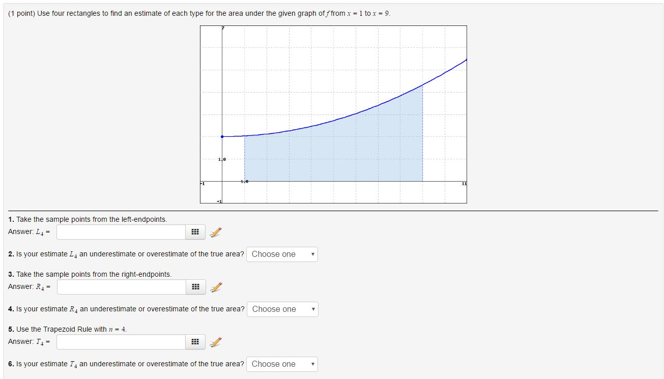 Solved Use four rectangles to find an estimate of each type | Chegg.com Solved Use four rectangles to find an estimate of each type | Chegg.com