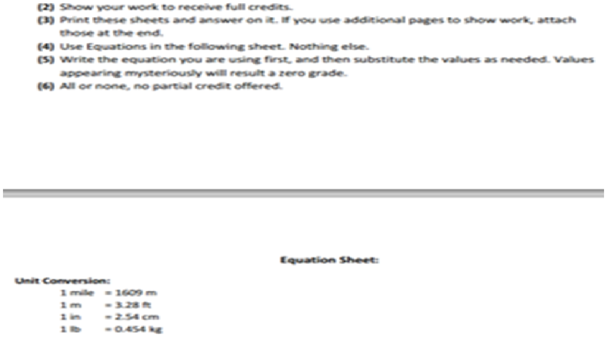 Solved Show your work to receive full credits. Print these | Chegg.com