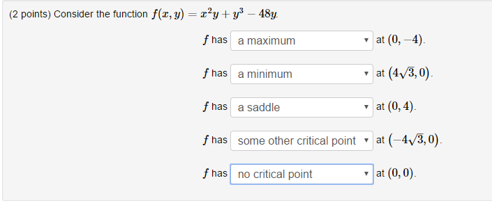 Solved What are the correct answers? The options are listed | Chegg.com