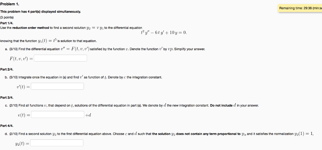 Solved Problem 1. This problem has 4 part(s) displayed | Chegg.com