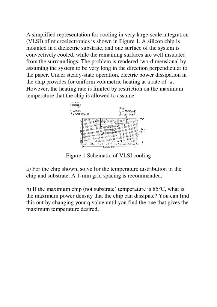 Solved A simplified representation for cooling in very | Chegg.com