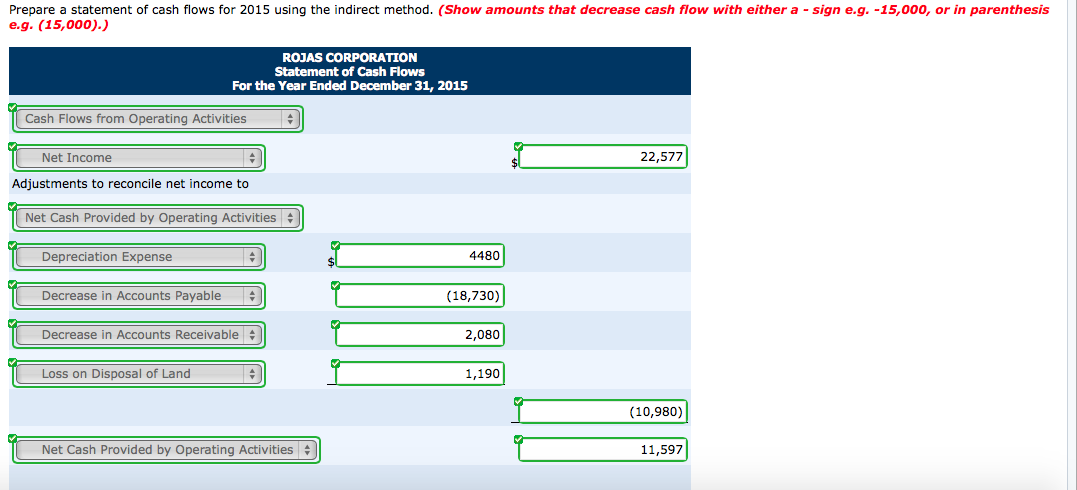 Solved Exercise 13-7 (Part Level Submission) Rojas | Chegg.com