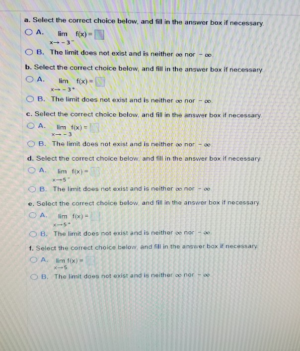 Solved a. Select the correct choice below, and fill in the | Chegg.com