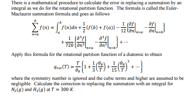 Solved There is a mathematical procedure to calculate the | Chegg.com