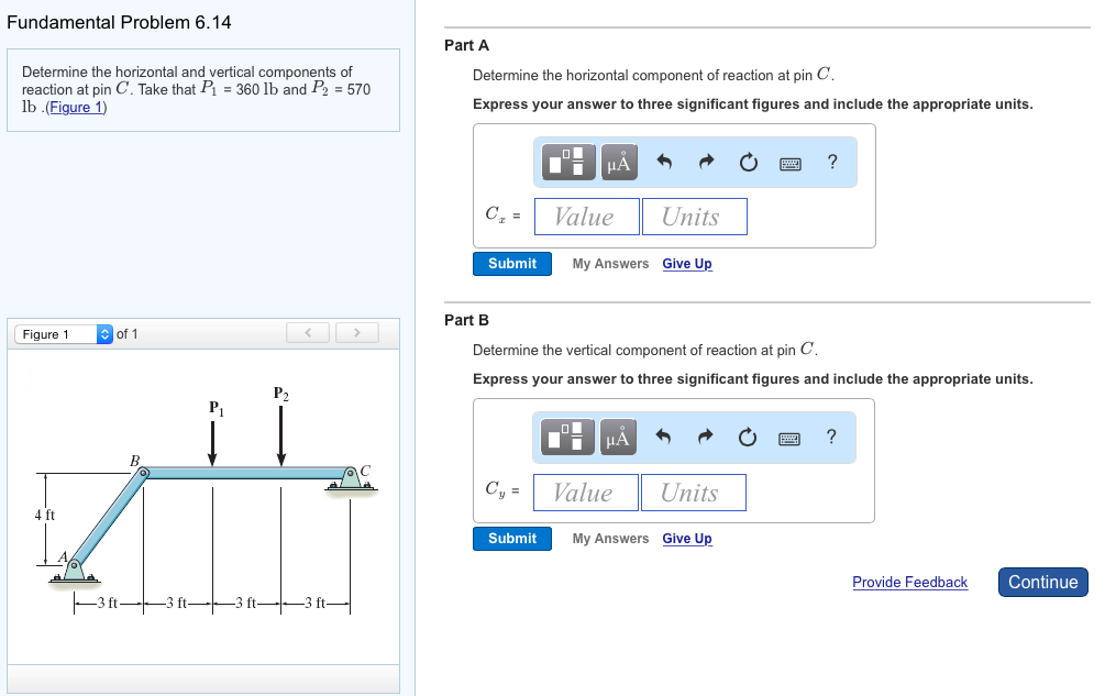 Solved Determine the horizontal and vertical components of | Chegg.com