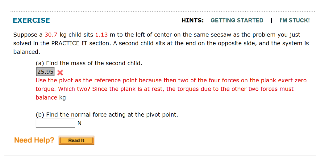 Solved EXERCISE HINTS: GETTING STARTED I'M STUCK! Suppose a | Chegg.com