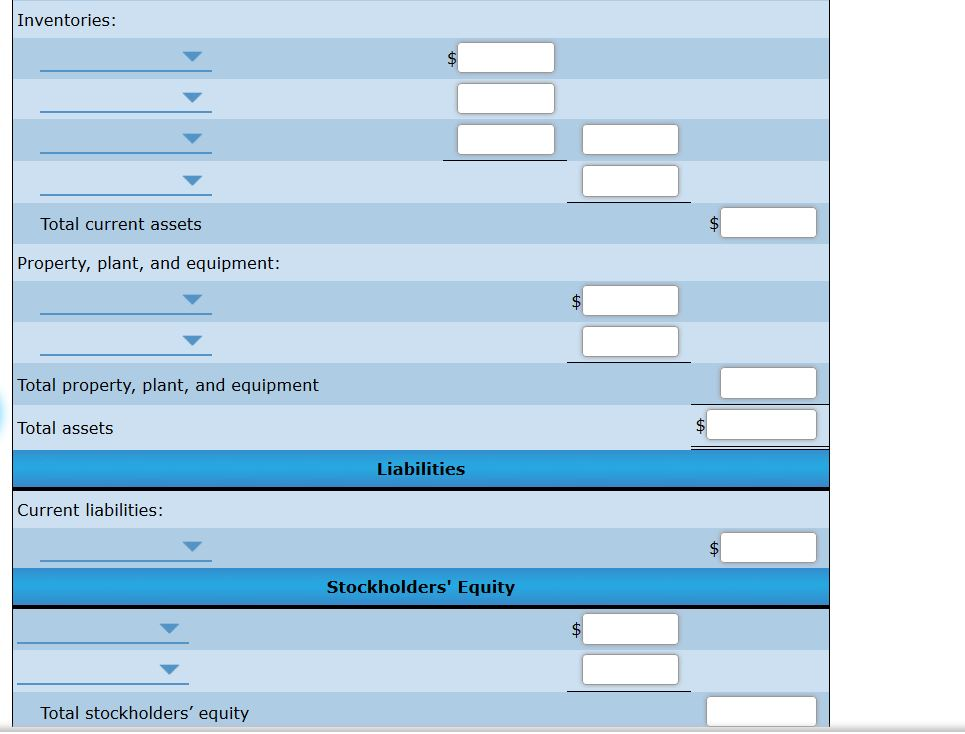 Solved Budgeted Income Statement and Balance Sheet As a | Chegg.com