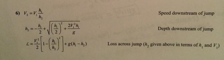 Solved 6) Water (of density ρ) flowing in an river can form | Chegg.com