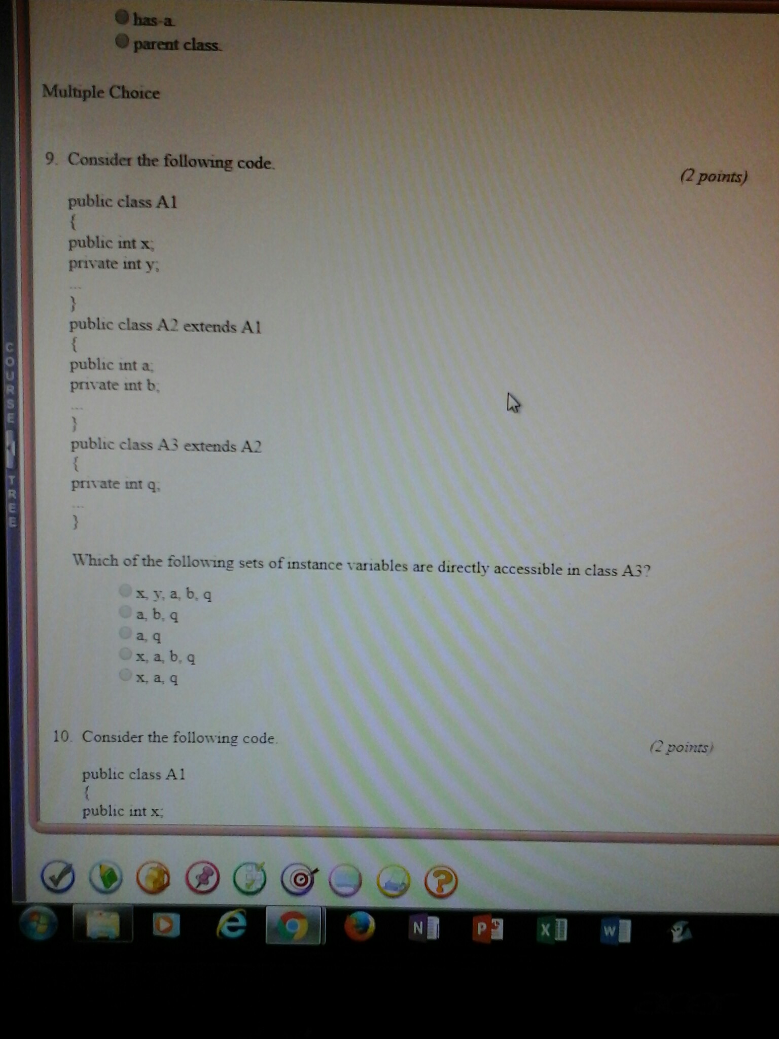 Solved uisider the tollowing code (0 poin ArrayList