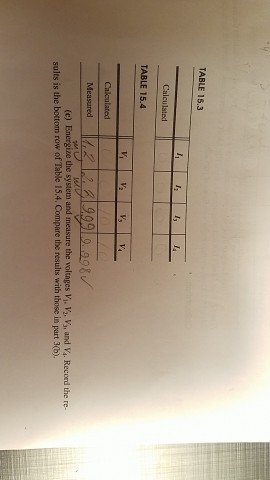 Solved Series-Parallel R-C dc Network:: Construct the | Chegg.com