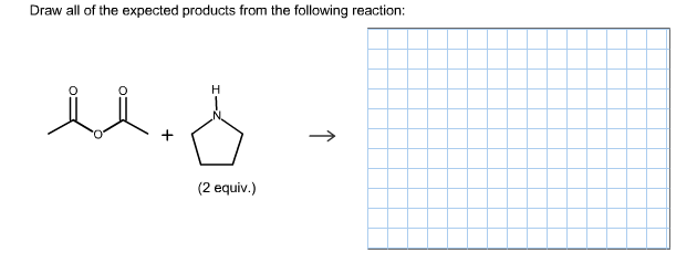Solved Draw All Of The Expected Products From The Following