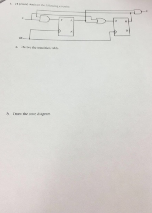 Solved Analyst re the following circuits Derive the | Chegg.com