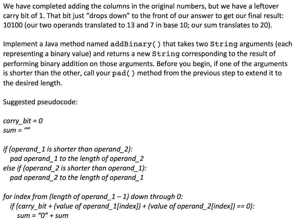 Solved In class, we discussed binary (base 2) | Chegg.com