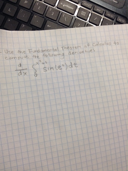 Solved Use the Fundamental Theorem of calculus to compute | Chegg.com Solved Use the Fundamental Theorem of calculus to compute | Chegg.com