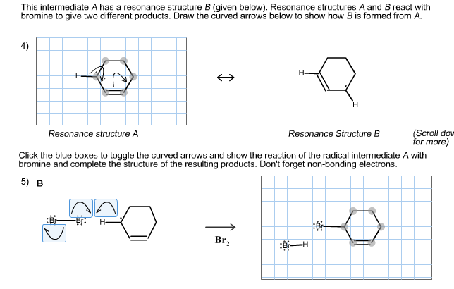 Solved This intermediate A has a resonance structure 8 | Chegg.com