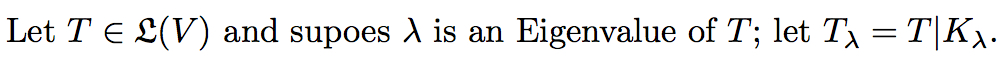 Linear Algebra - Eigenvalues, Eigenspaces, and | Chegg.com