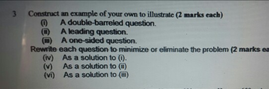 3 Construct an example of your own to illustrate (2 | Chegg.com