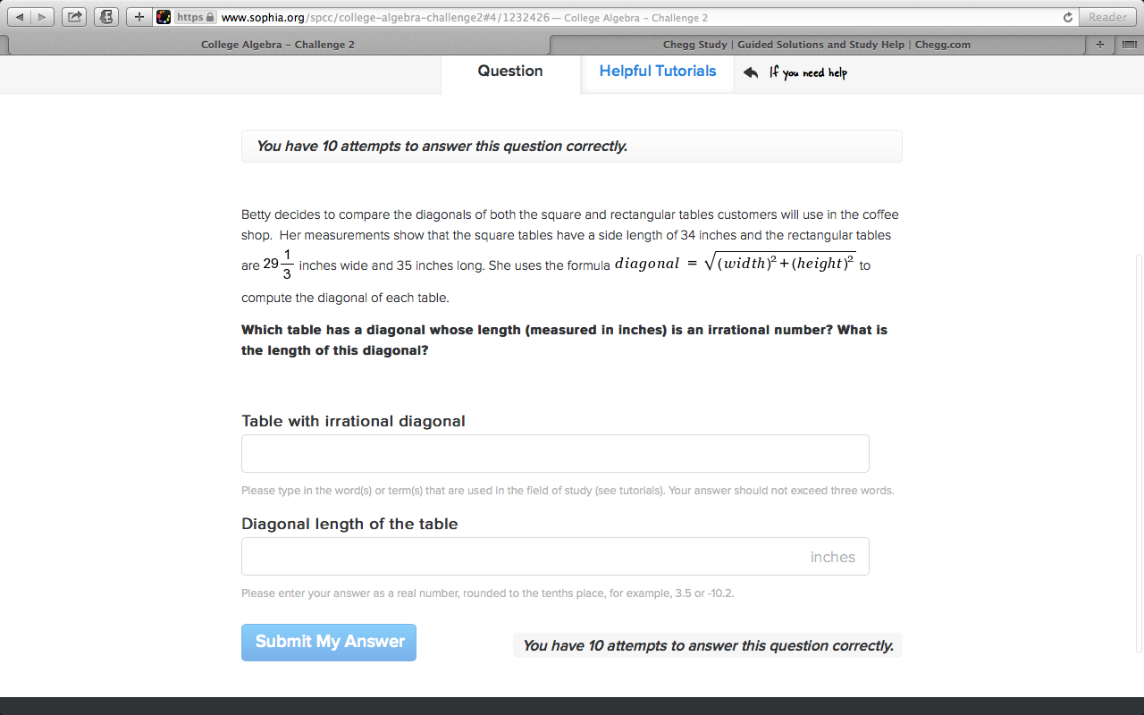 Solved https www.sophia.org | Chegg.com