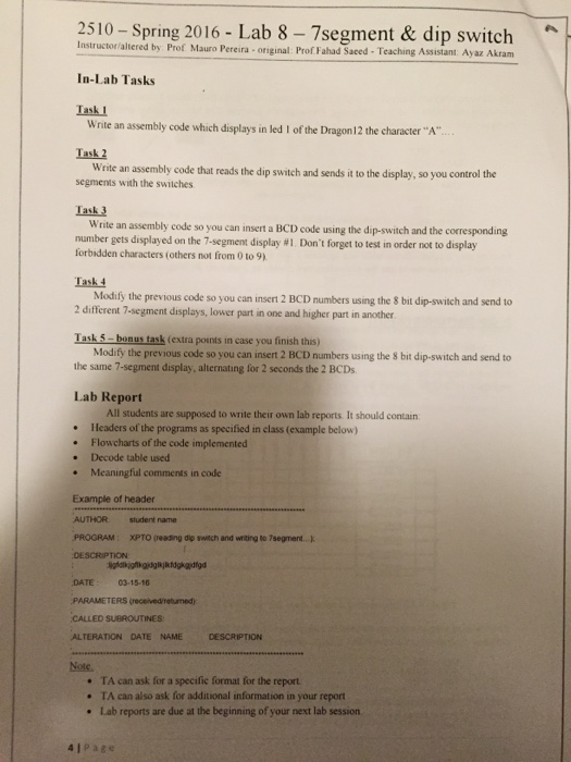 Solved Just do task one and two and three as it ask in the | Chegg.com