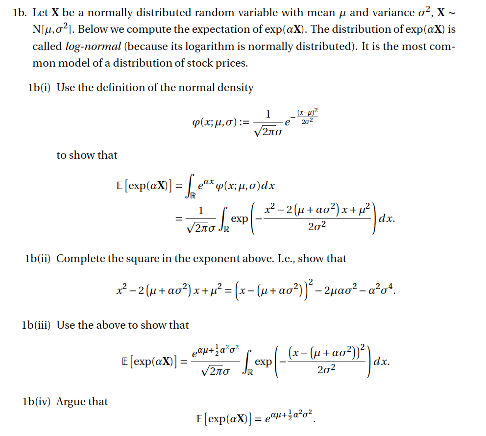 Solved la. Let X be a non-degenerate random variable with | Chegg.com