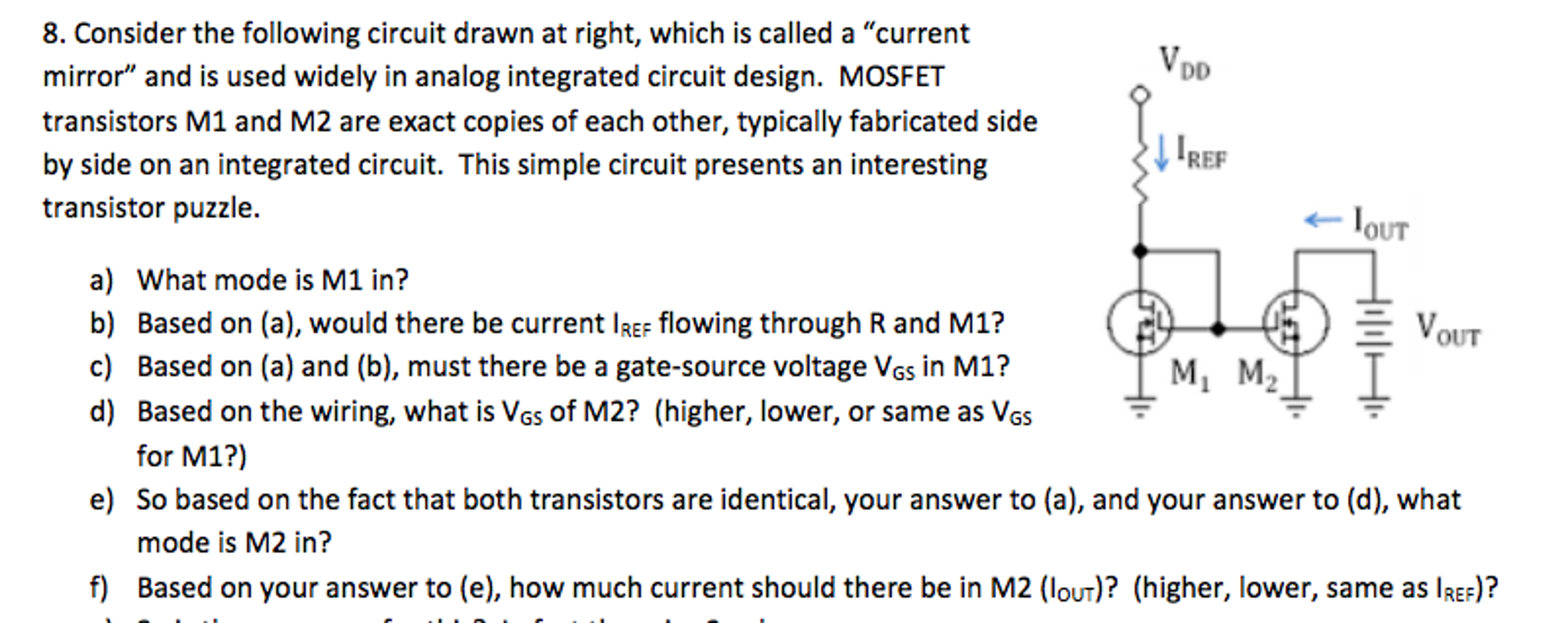 Solved Consider the following circuit drawn at right, which | Chegg.com