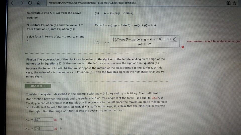 Solved Assi it?dep 16926853 Substitute n into μ from the | Chegg.com