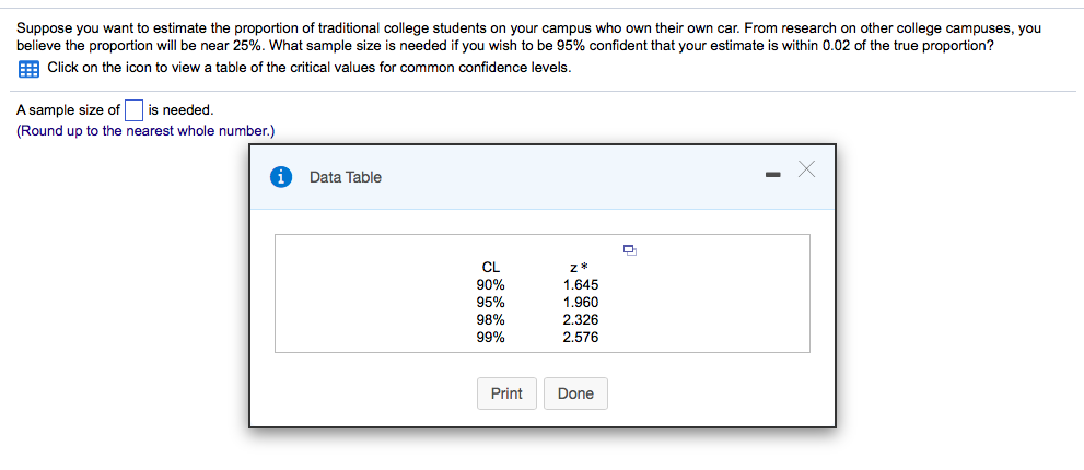 Solved Suppose you want to estimate the proportion of | Chegg.com