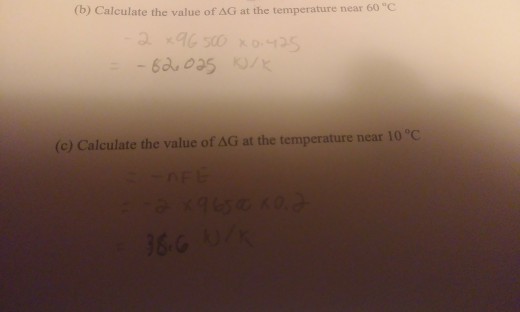 Solved Name Data Measured Cell Potentials (in volts) | Chegg.com