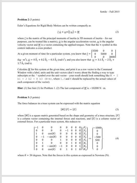 Using Matlab 
