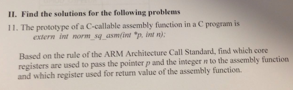 Find the solutions for the following problems the | Chegg.com