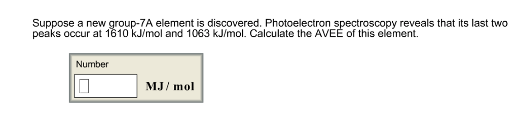Solved Suppose a new group-7A element is discovered. | Chegg.com