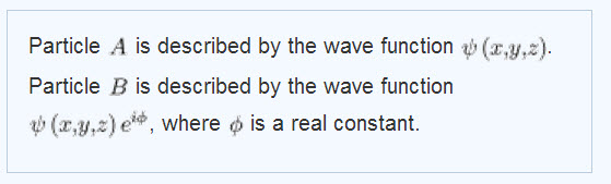 Particle A is described by the wave function psi (x, | Chegg.com
