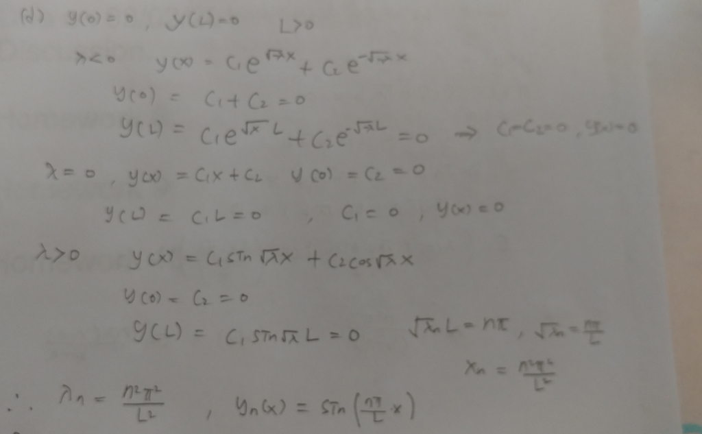 Solved Solve this problem ( Differential equation ) plz see | Chegg.com