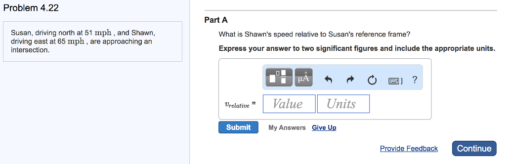 Solved Susan, driving north at 51 mph, and Shawn, driving | Chegg.com