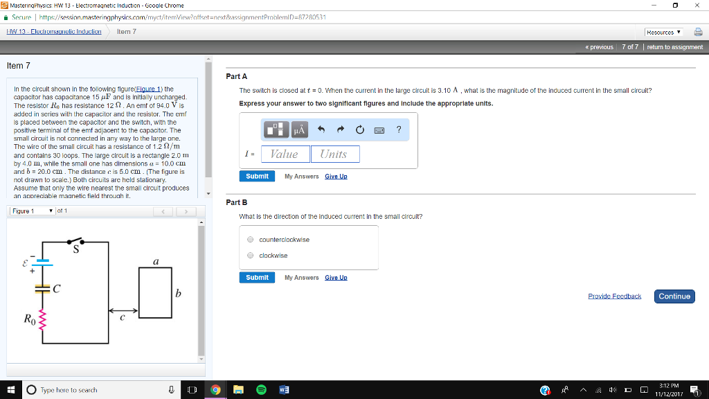 Physics Archive | November 12, 2017 | Chegg.com