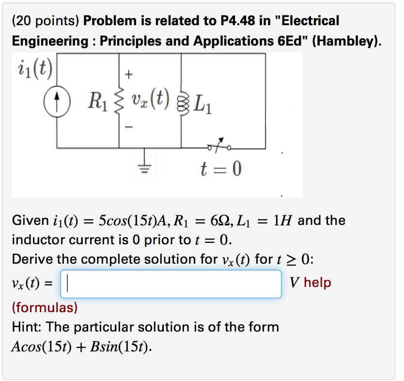 Solved (20 points) Problem is related to P4.48 in | Chegg.com Solved (20 points) Problem is related to P4.48 in | Chegg.com