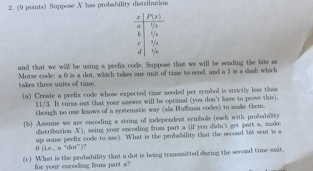 Suppose X has probability distribution and that we | Chegg.com