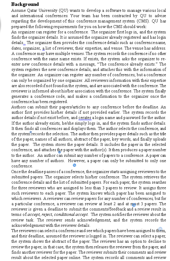 WE NEED TO MAKE A USE CASE DIAGRAM FOR THE | Chegg.com