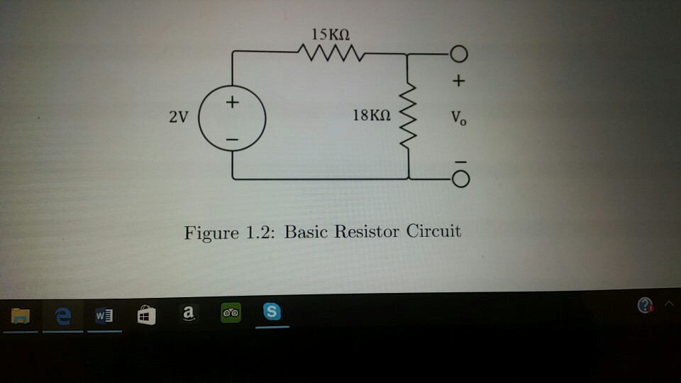 Solved Calculate the current and the expected value of V0 in | Chegg.com
