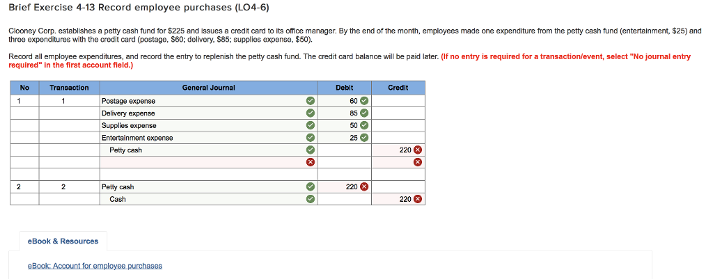 Solved Brief Exercise 4-13 Record employee purchases (LO4-6) | Chegg.com Solved Brief Exercise 4-13 Record employee purchases (LO4-6) | Chegg.com